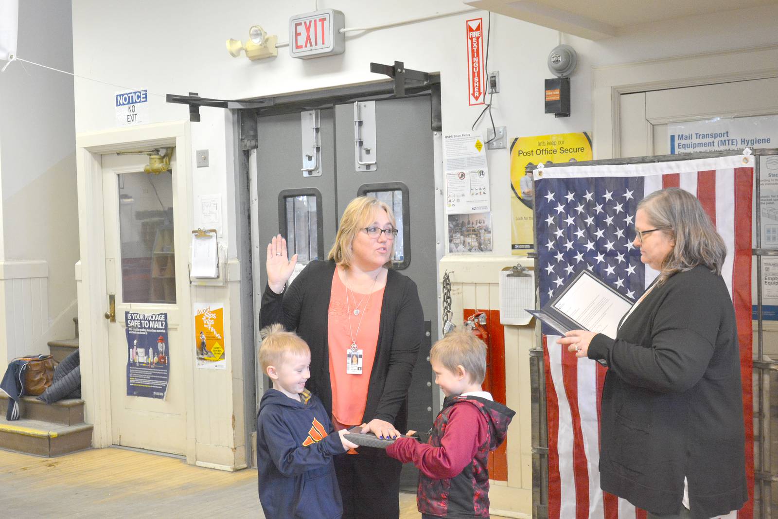 Matlage installed as postmaster – Osceola-Sentinel Tribune