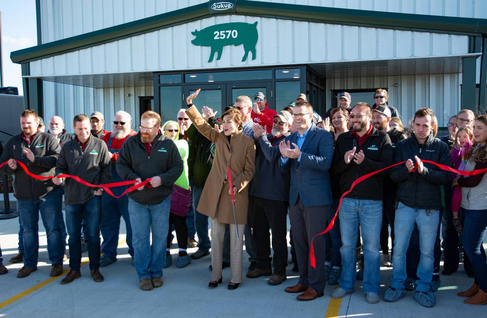 Iowa Select Farms celebrates Grand Opening with Governor Reynolds and ...