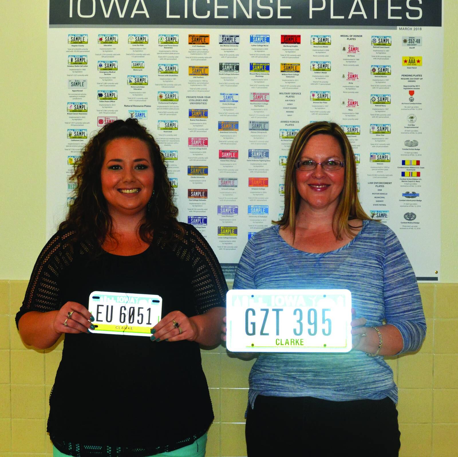 New Iowa license plates available – Osceola-Sentinel Tribune