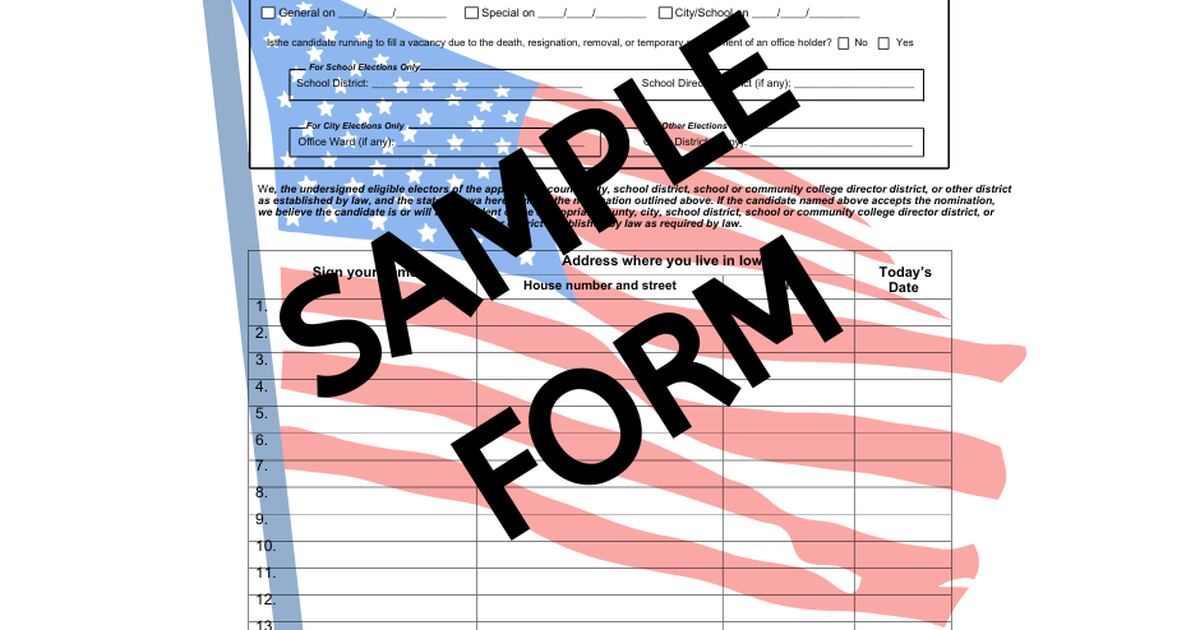 Nomination filing begins – Osceola-Sentinel Tribune