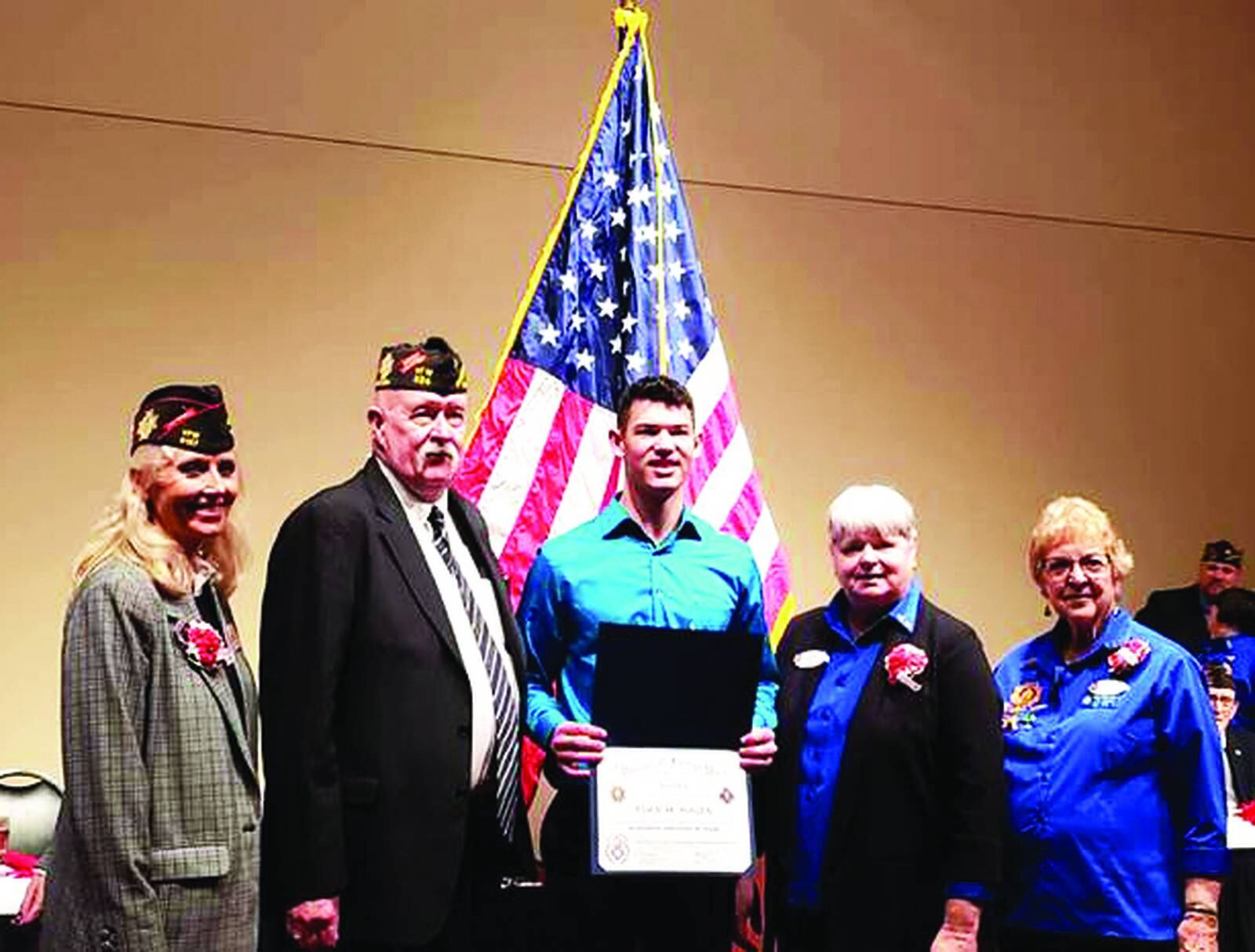 Clarke Senior wins Iowa Voice of Democracy VFW competition – Osceola ...