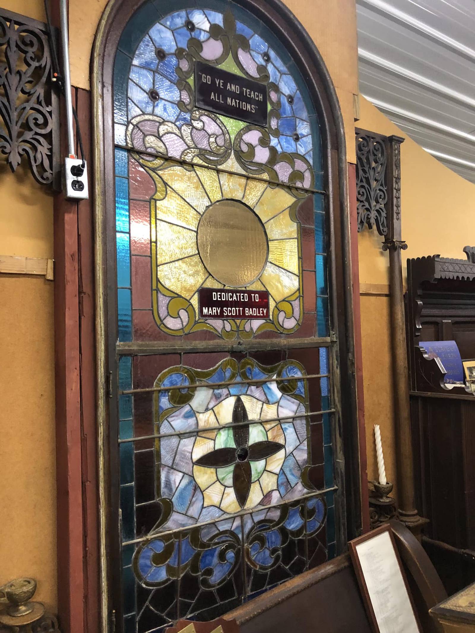 Bringing The Stained Glass Windows Back To The Museum – Osceola ...